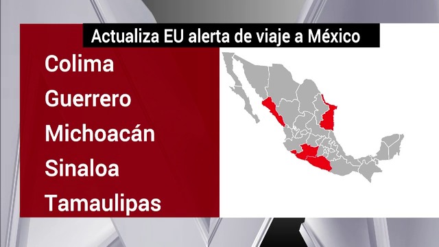 Estados Unidos actualiza alerta de viaje a México - Grupo Milenio