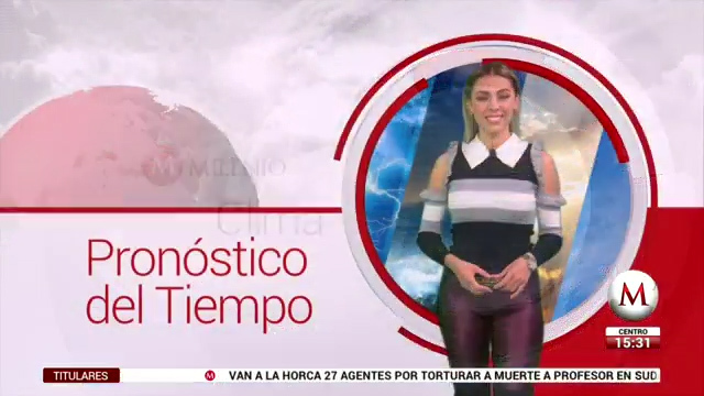 Jessica de Luna nos da el pronóstico del tiempo para este lunes 30 de ...