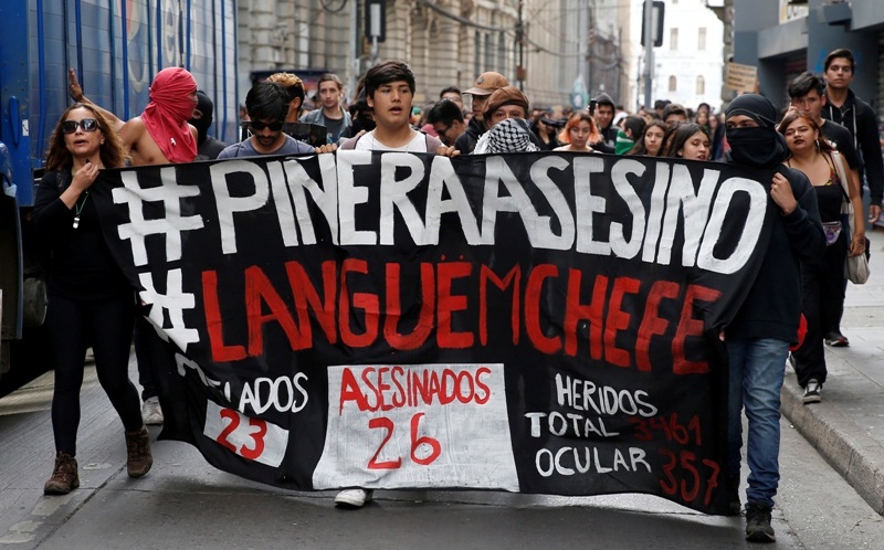 En Chile, crece el descontento social; se cae la aprobación de Piñera ...