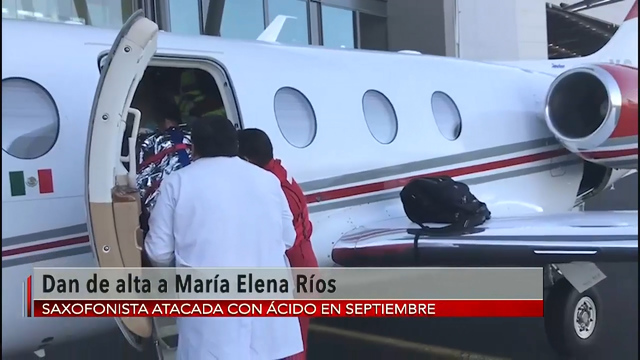 Dan de alta a María Elena Ríos saxofonista oaxaqueña atacada con ácido ...