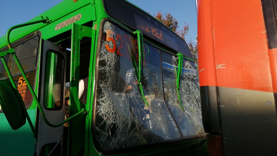 Guadalajara 10 Lesionados Al Chocar Camiones De Ruta 52 Y 52 C Grupo