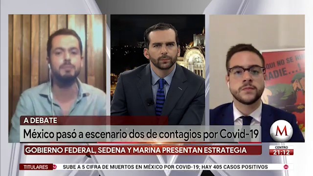 Paul Ospital, Raúl Mendieta. México pasa a la Fase 2 del coronavirus ...