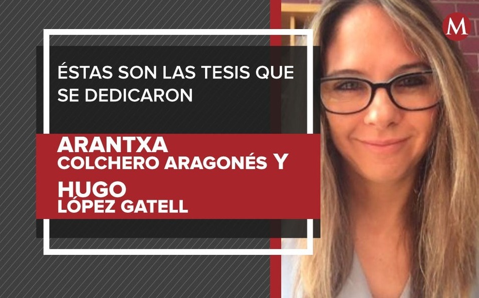 Gatell y Arantxa se dedicaron tesis con estos mensajes de amor- Grupo ...