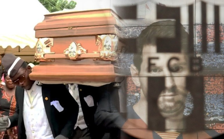 Integrante del meme del ataúd reveló ser fan de Messi y Barcelona ...