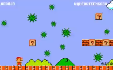 Mario Bros 'pide' quedarse en casa ante pandemia de coronavirus- Grupo ...