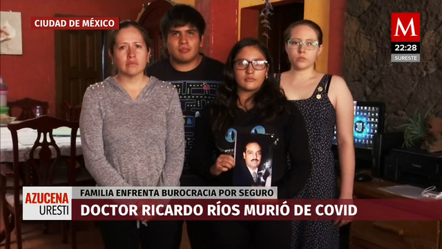 El Dr. Ricardo Ríos falleció de Covid y familia vive calvario por recl ...