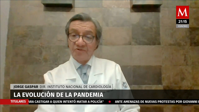 Entrevista a Jorge Gaspar. La evolución de la pandemia- Grupo Milenio
