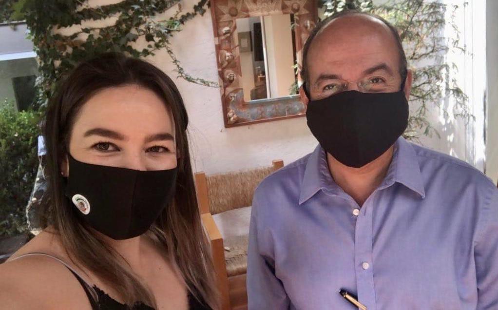 Martha Márquez, senadora del PAN, se reúne con Felipe Calderón- Grupo ...