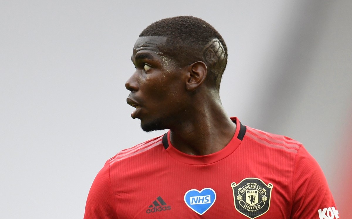 Pogba luce nuevo look con el símbolo del movimiento Black Lives Matter ...