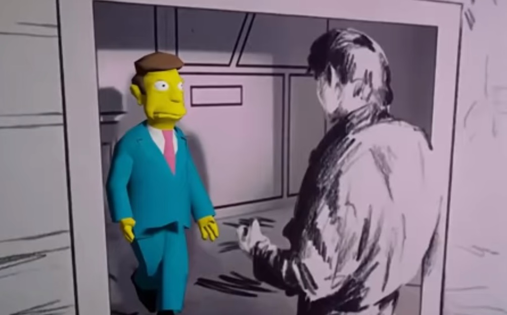 Recrean video de "Take on me" con el Director Skinner, de Los Simpson ...