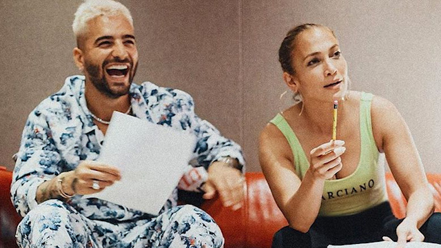 Anunciaron que están trabajando juntos en una canción; JLo y Maluma ...