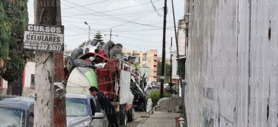 Incautan autopartes robadas en la Clotilde Torres - Grupo Milenio