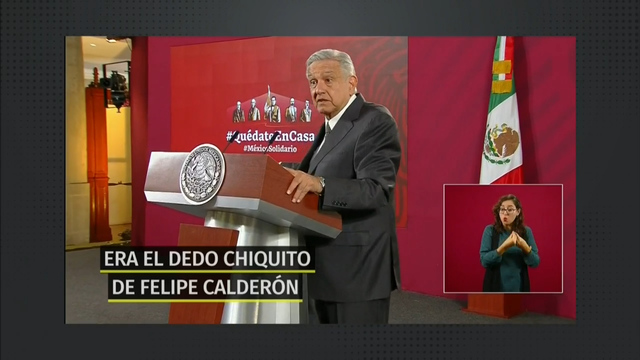 García Luna era "el dedo chiquito" de Calderón: AMLO - Grupo Milenio
