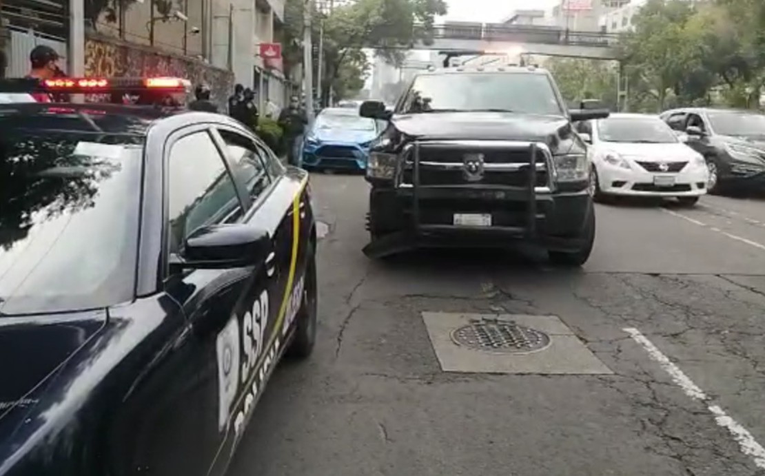 Volcadura en avenida Mixcoac deja un lesionado- Grupo Milenio