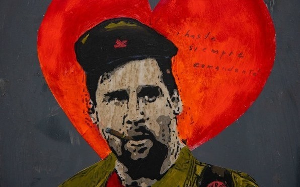 Roban pintura de Lionel Messi vestido de Ché Guevara- Grupo Milenio