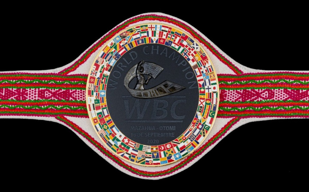 CMB presenta nuevo cinturón Otomí; será entregado a Julio César Chávez ...