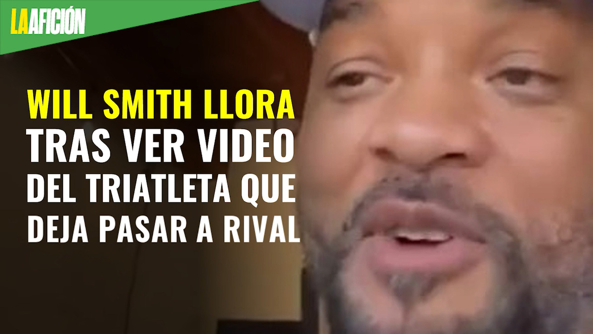 Will Smith llora tras ver video del triatleta que deja pasar a rival ...