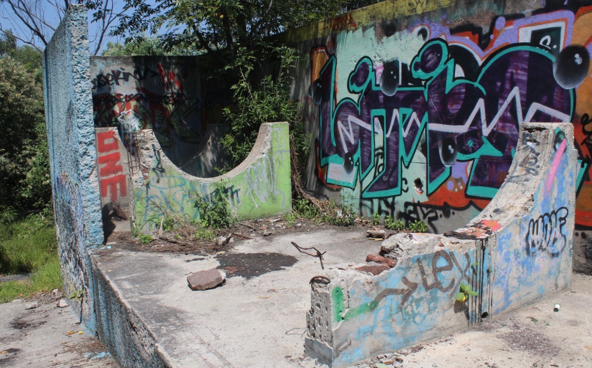 Chapultepec. Así luce el parque acuático abandonado en la 3 sección ...