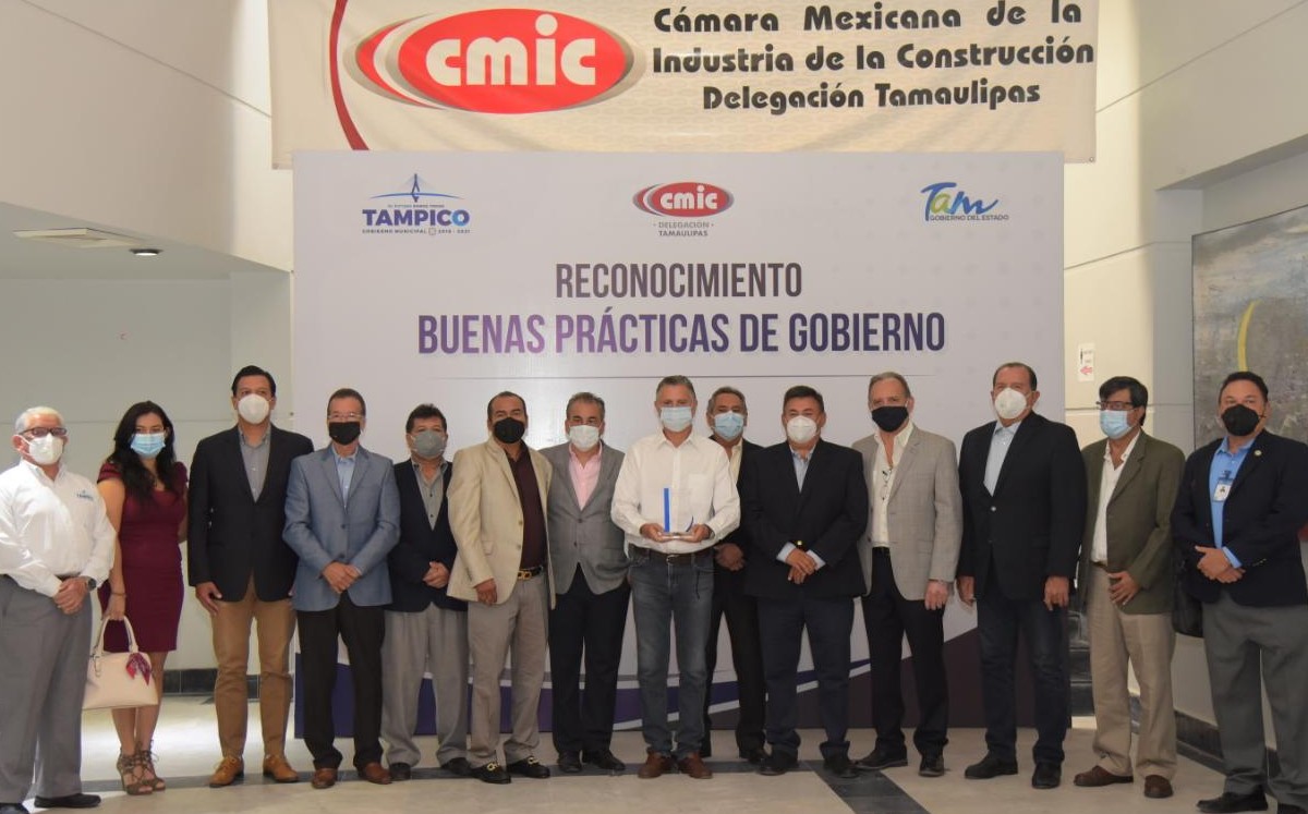CMIC Tamaulipas reconoce obra pública de Jesús Nader en Tampico- Grupo Milenio