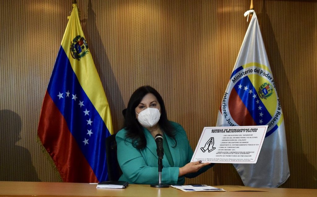 Autorizan reapertura de iglesias en Venezuela a partir de noviembre ...