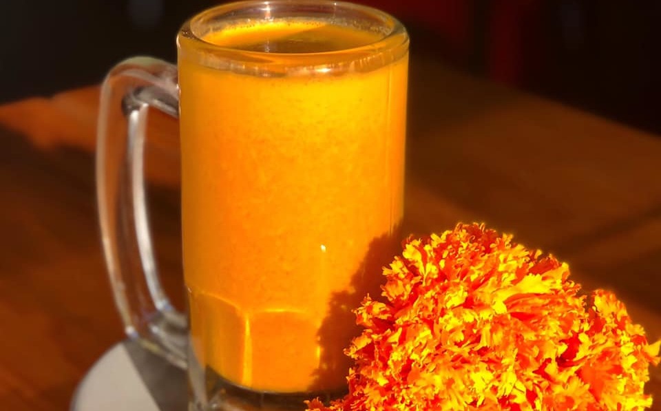 Xantolo. Presentan el Pulque de cempasúchil para Día de Muertos- Grupo ...