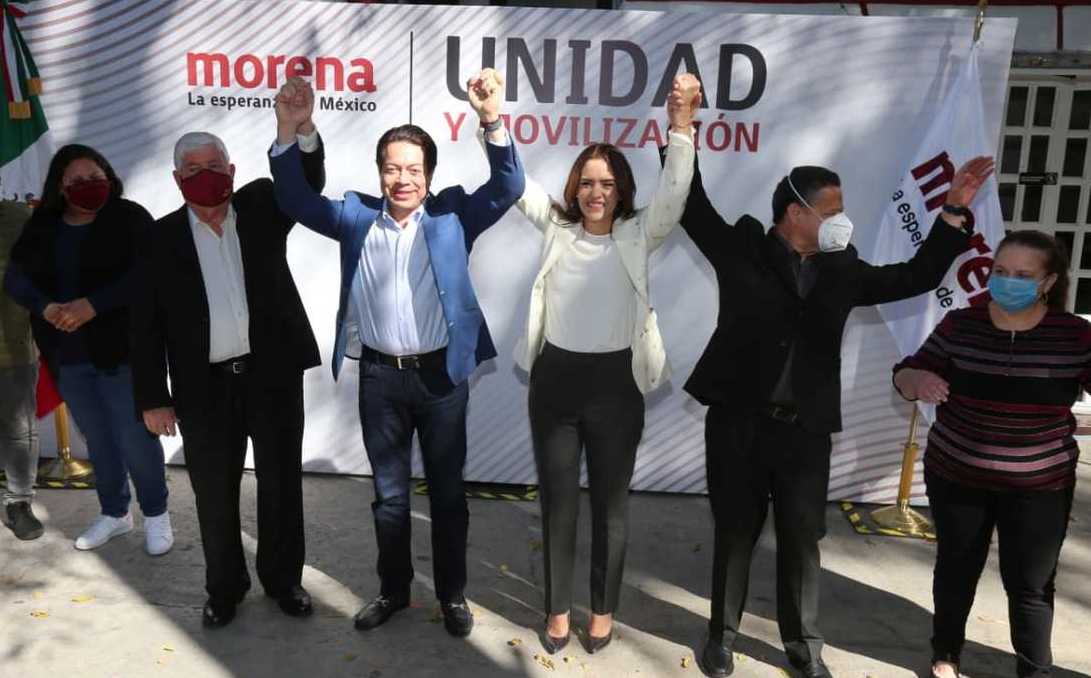 Clara Luz Flores candidata de Morena para gobernatura de Nuevo León ...