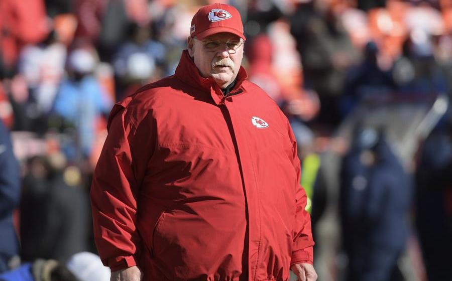 Andy Reid, el coach de las finales de conferencia en la NFL- Grupo Milenio