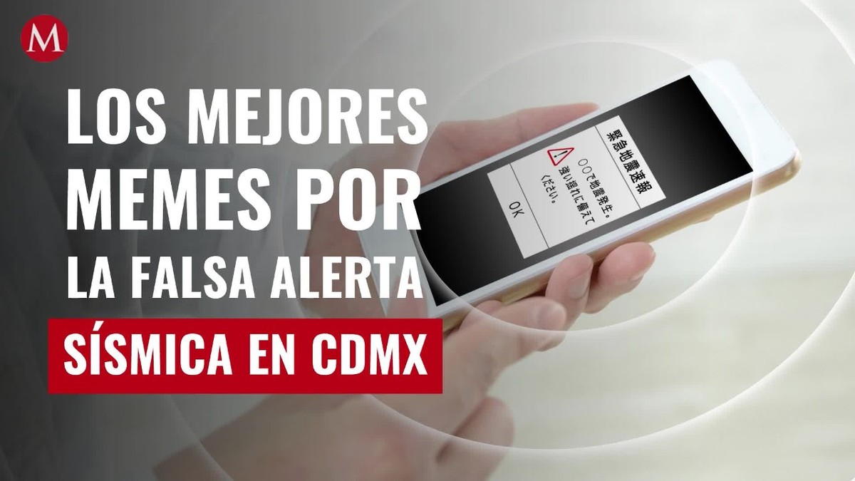 Memes falsa alerta sísmica. Usuarios reaccionan en redes sociales ...