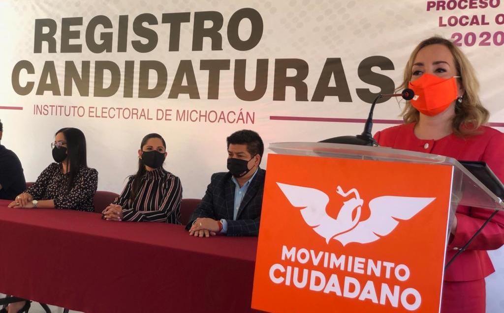 Mercedes Calderón registra candidatura a gubernatura de Michoacán ...