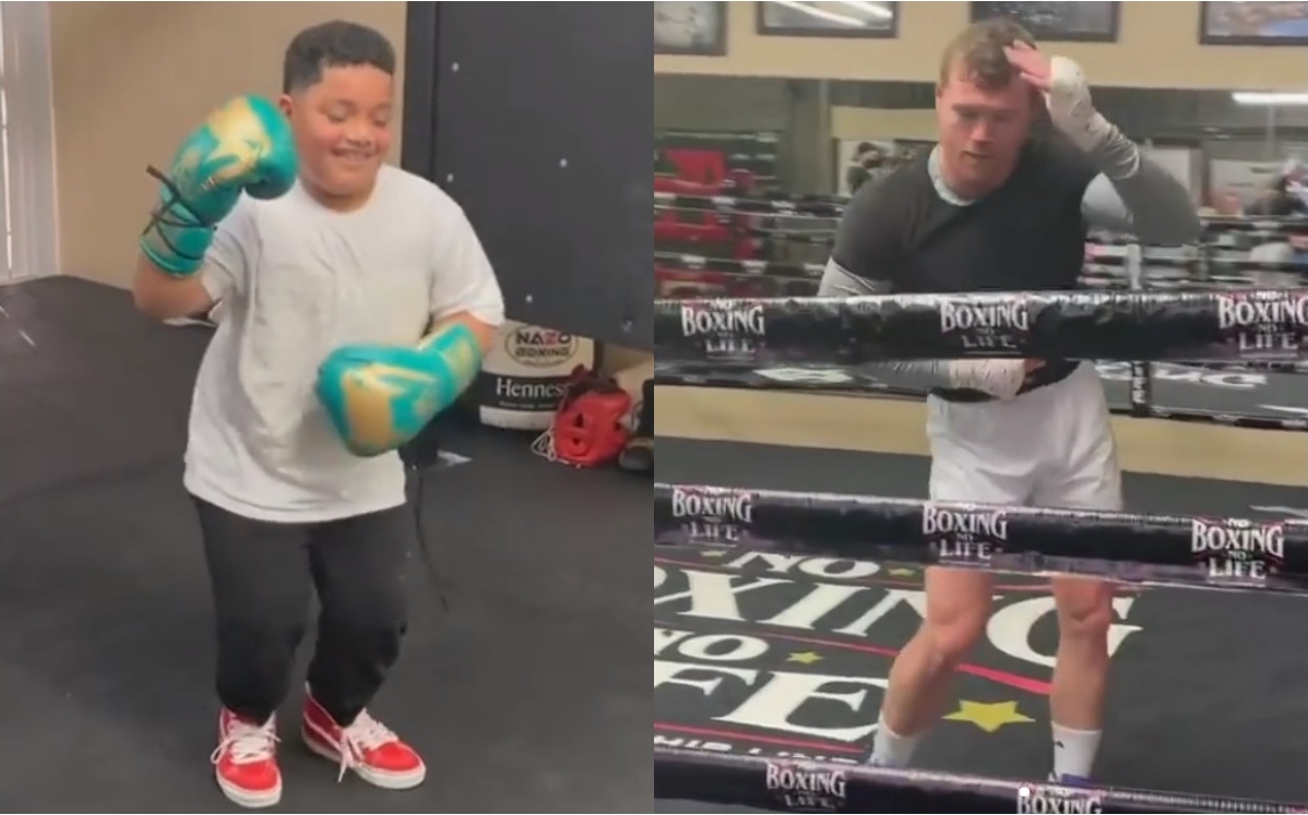 Hijo de Andy Ruiz reta a Canelo Álvarez a un duelo de baile: video ...