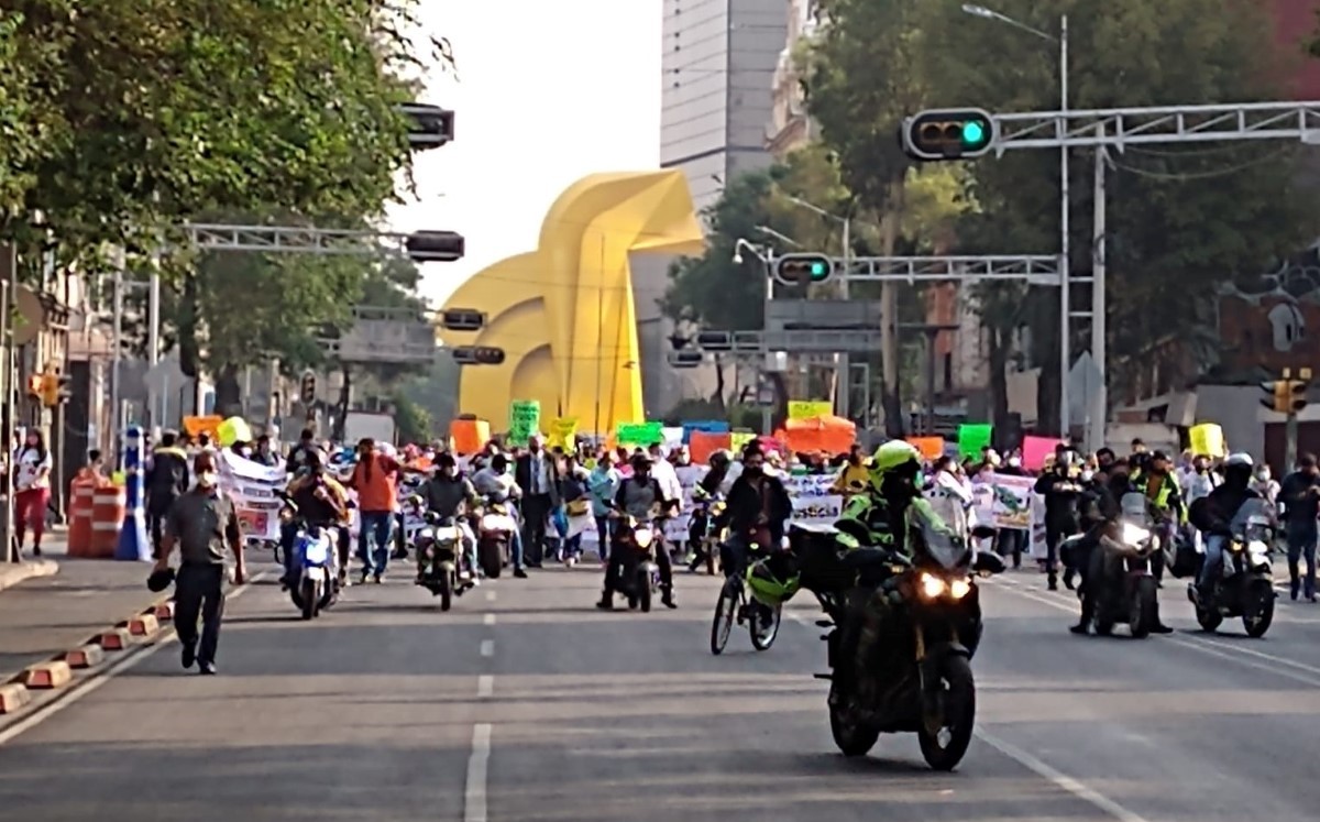 Zócalo CdMx. Habitantes de alcaldía Cuauhtémoc protestan tras marcha ...