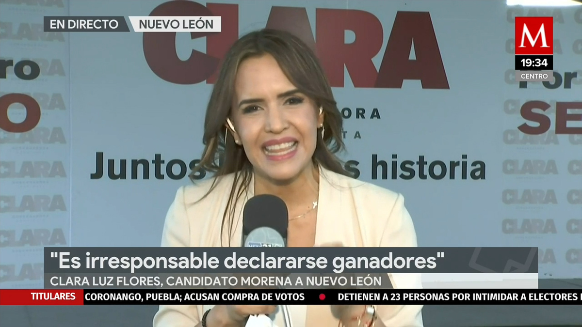 Entrevista a Clara Luz Flores, candidata Morena, Nuevo León- Grupo Milenio