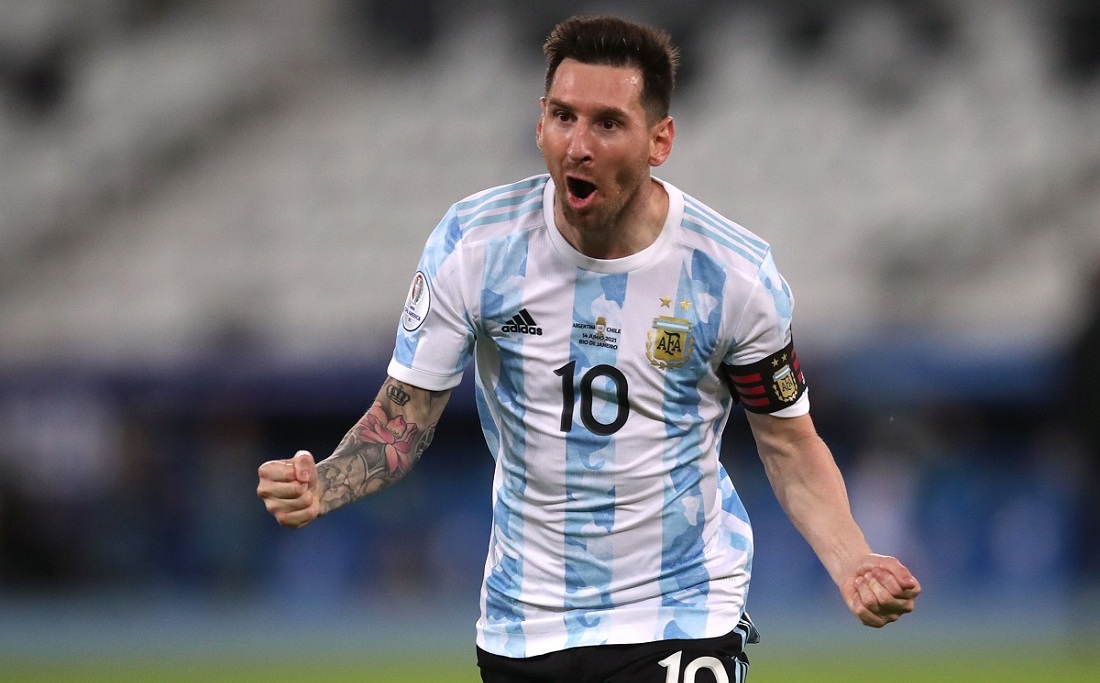 Lionel Messi y su golazo en el Argentina vs Chile de Copa América 2021 ...