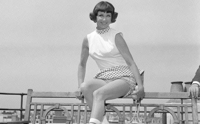 El día que Gertrude Moran enseñó de más y revolucionó el tenis femenil ...