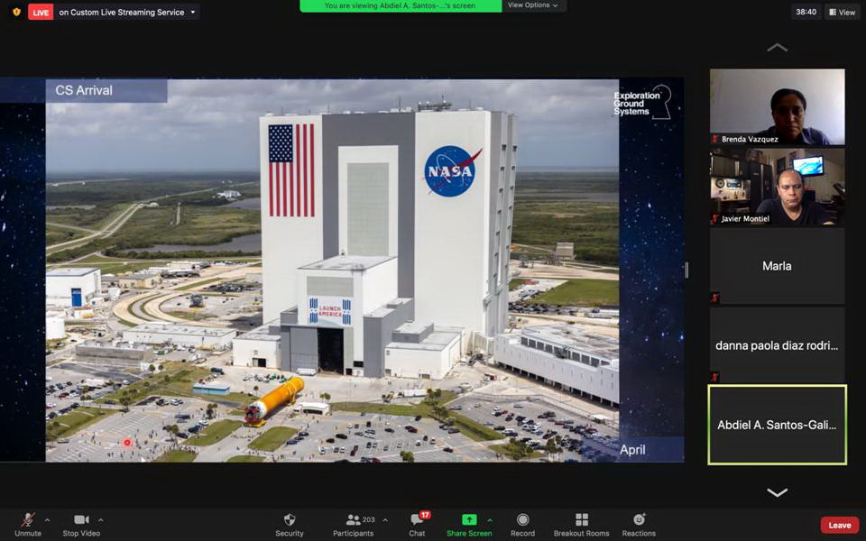 Concluye encuentro educativo de la NASA, Virtual Reality Space- Grupo ...