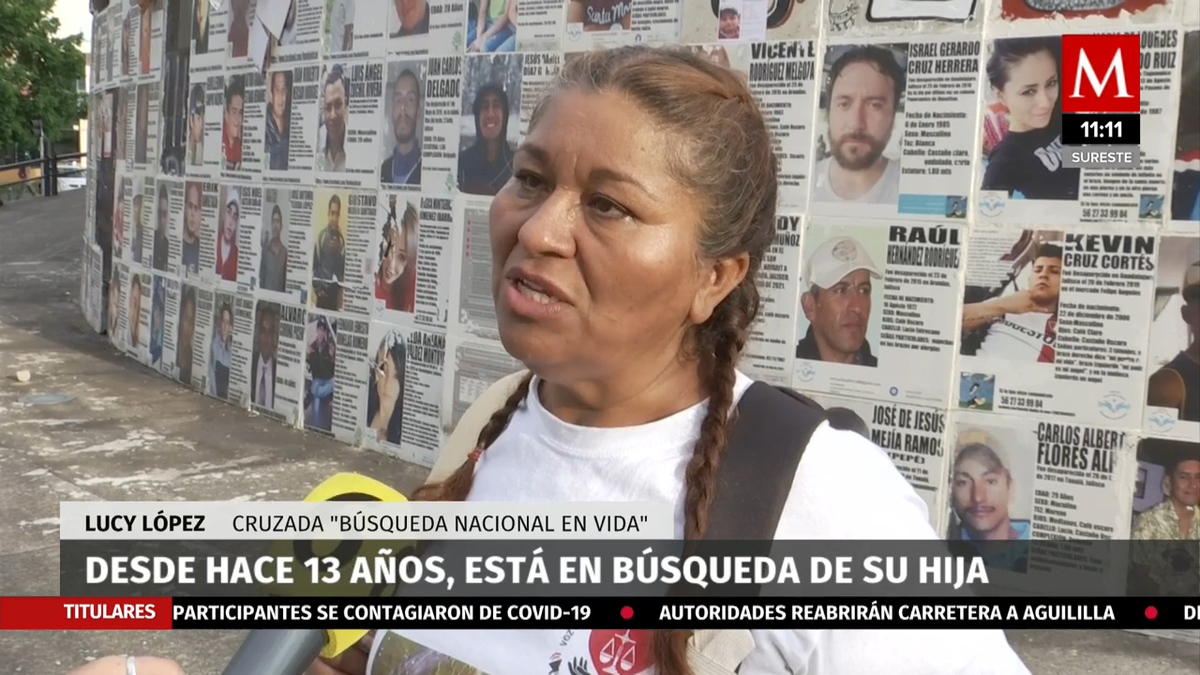Lucy López busca a su hija que desapareció desde hace 13 años- Grupo ...