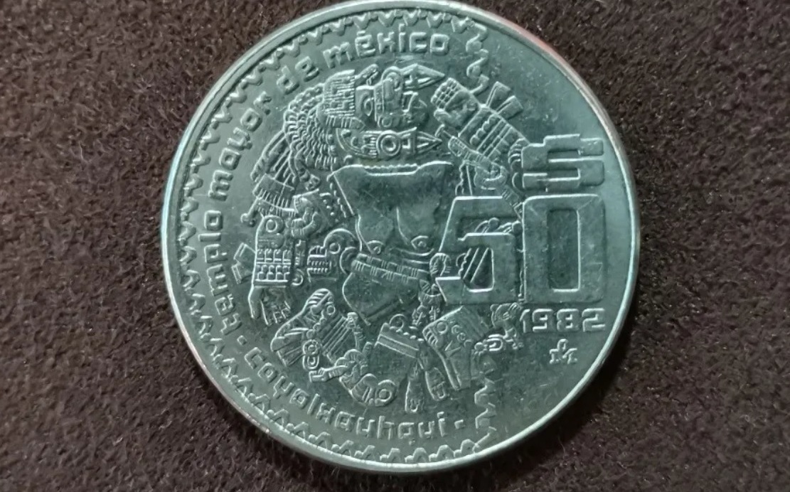 Moneda de diosa Azteca de la Luna de 1982 se cotiza en 120 mil pesos ...