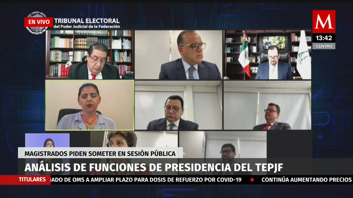 Magistrados piden análisis de funciones de presidencia del TEPJF ...
