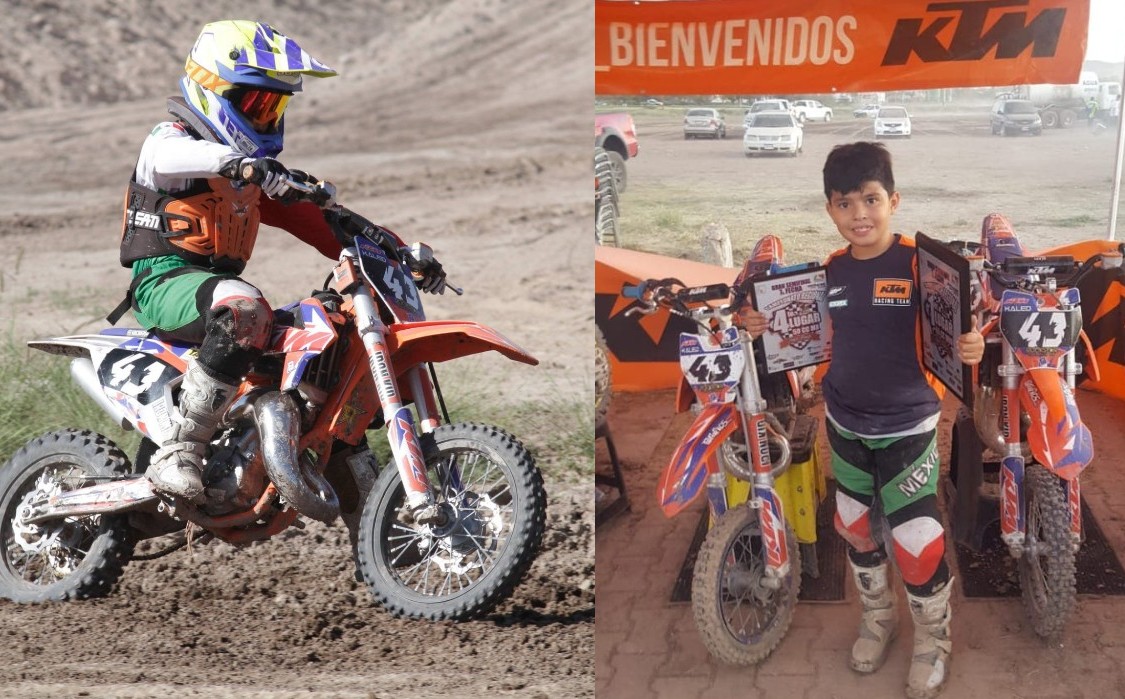 Motocross. Kaled Eduardo Amparán y el deporte de las motos- Grupo Milenio