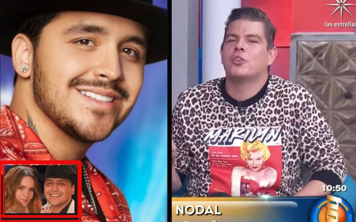 Christian Nodal tenía los codos percudidos, reportero de HOY: VIDEO ...