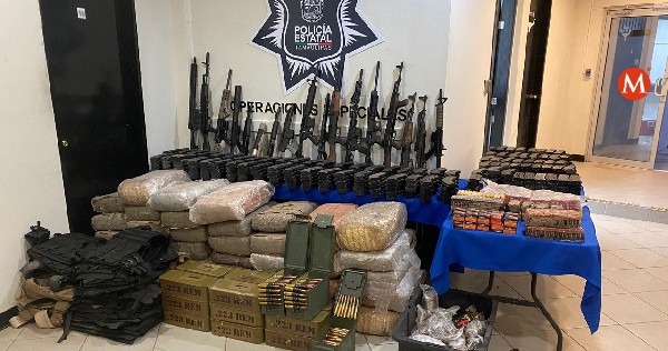 GOPES decomisa armamento, droga y vehículos en Díaz Ordaz y Camargo ...