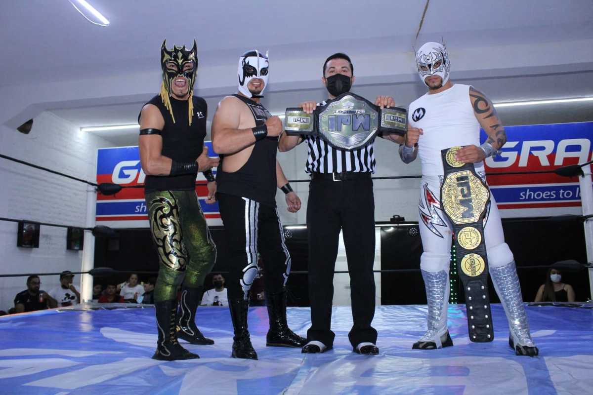 Con gran espectáculo celebran quinto aniversario de IPW Lucha Libre- Grupo Milenio