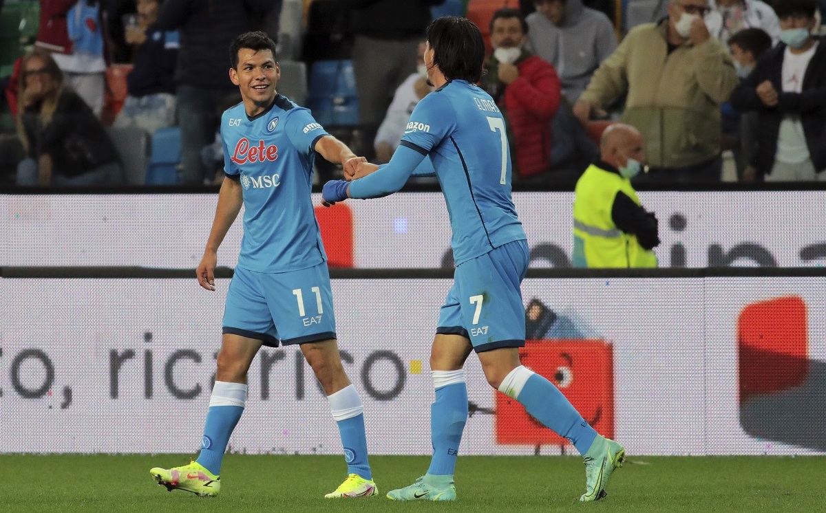 El gol de Hirving Lozano en triunfo del Napoli sobre Udinese: VIDEO- Grupo Milenio