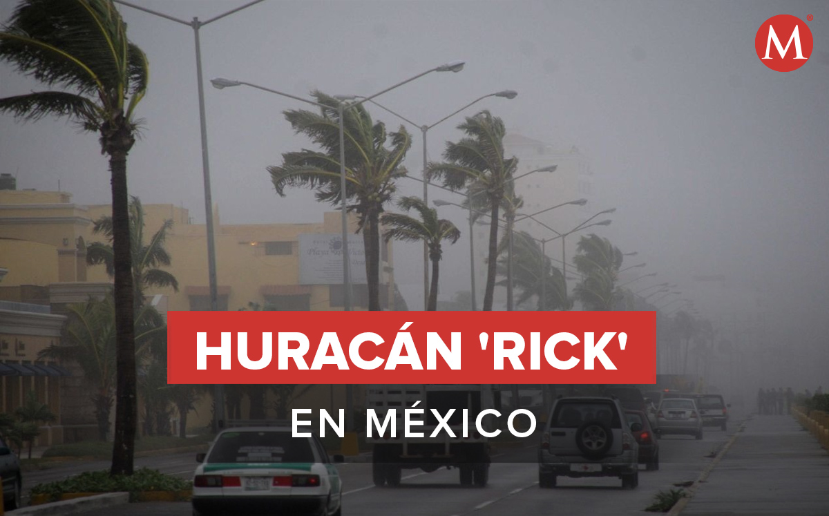 Huracán Rick EN VIVO, sigue trayectoria y noticias al momento - Grupo ...