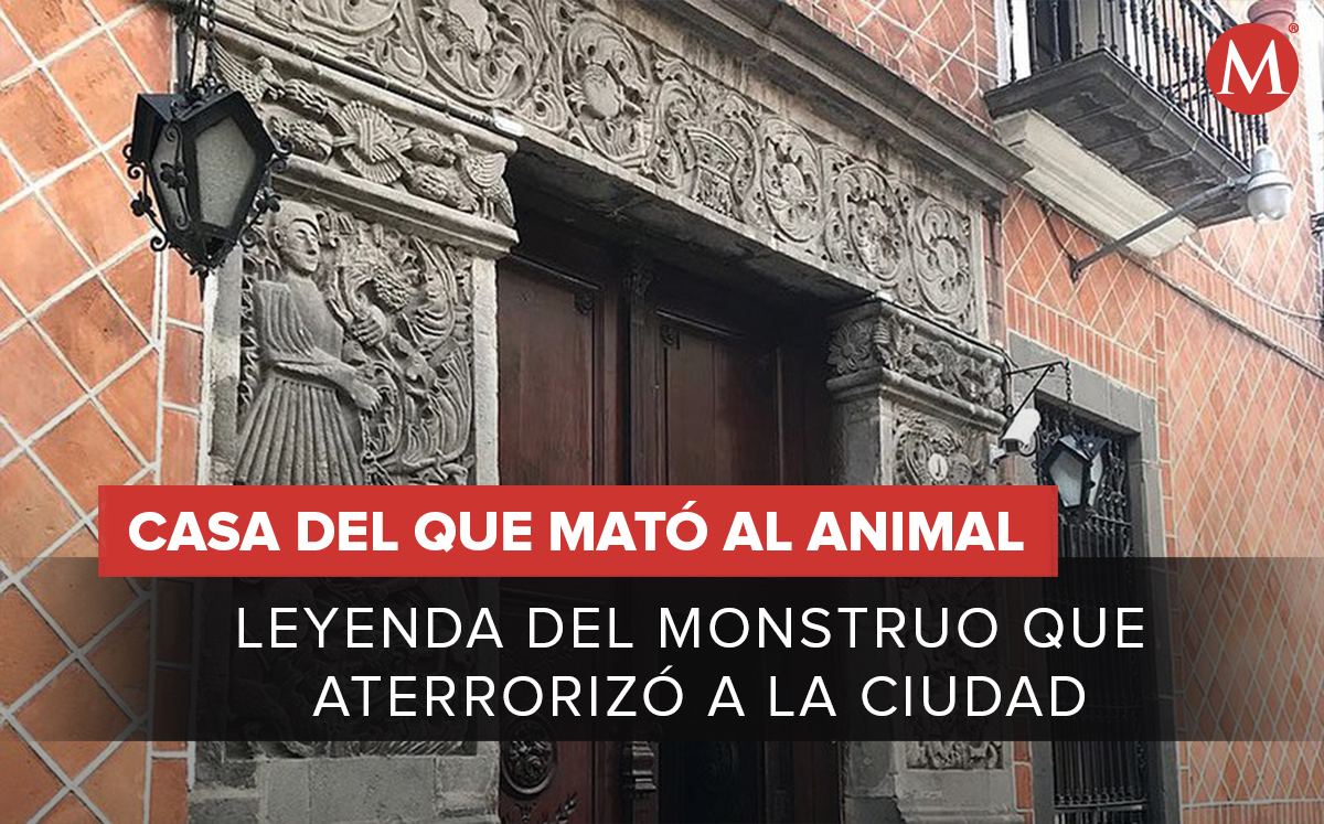 Leyenda: Casa del que mató al animal en Puebla- Grupo Milenio