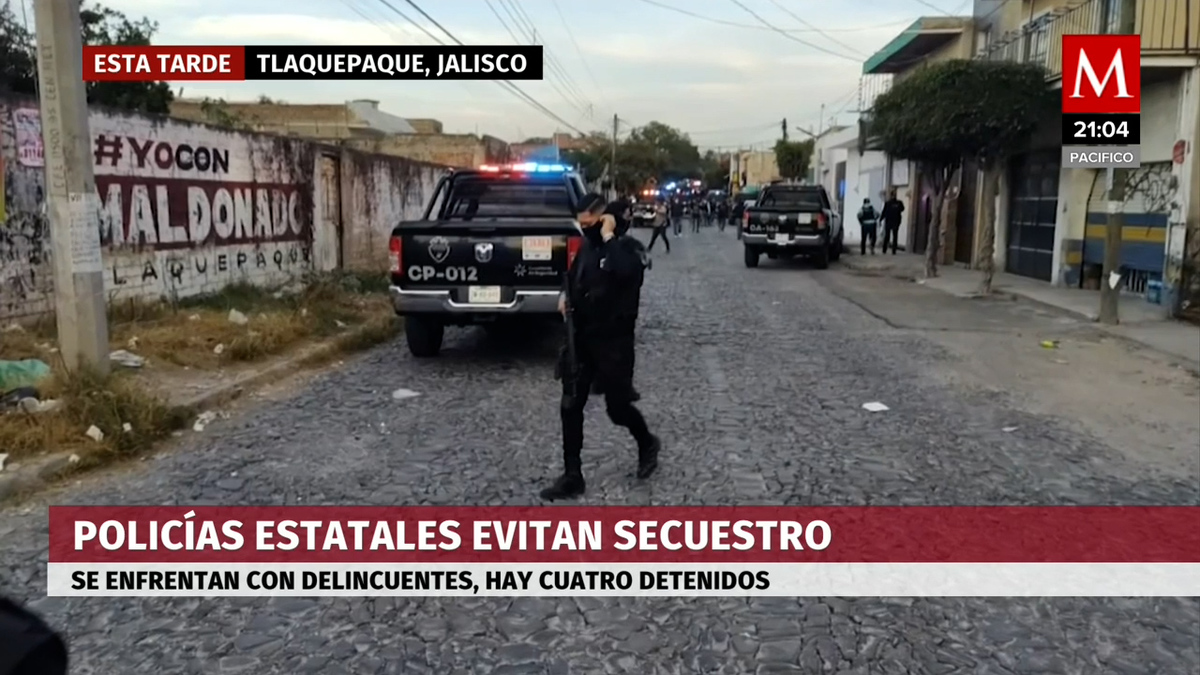 Tlaquepaque: Balacera deja dos policías heridos y cuatro detenidos- Grupo Milenio