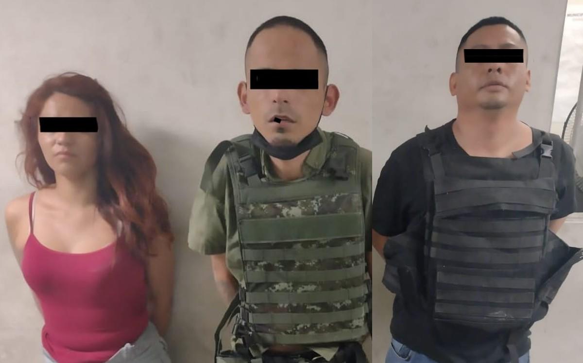 Detienen A Mujer Y Dos Hombres Por Portar Armas En García Grupo Milenio