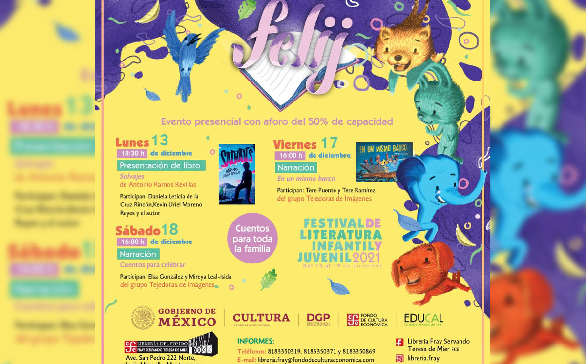 El Festival de Literatura Infantil y Juvenil 2021 en Monterrey - Grupo ...