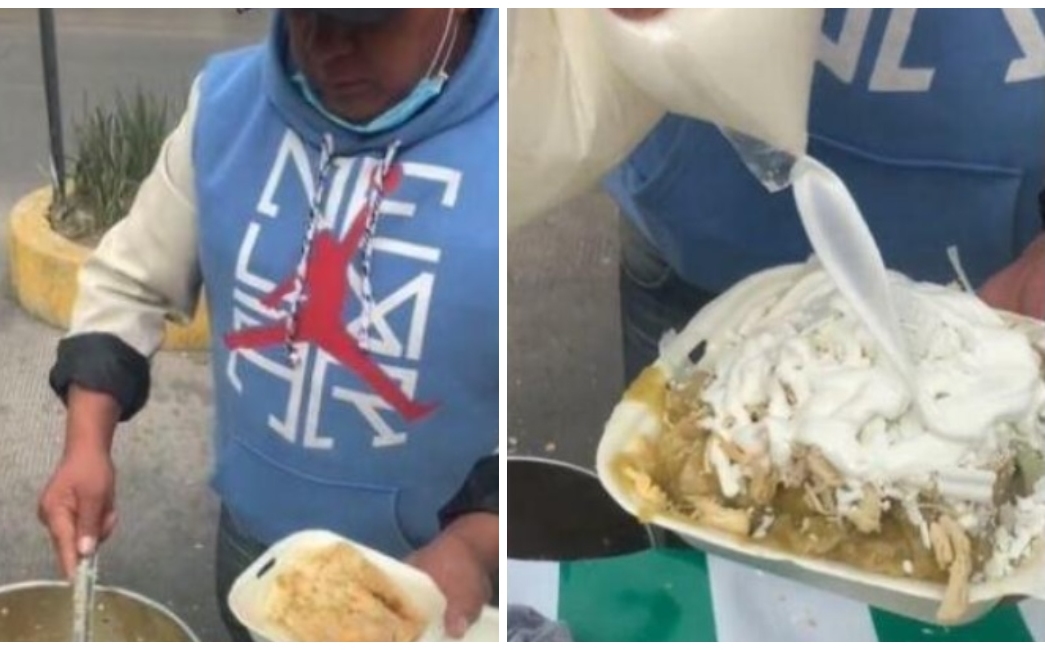 Guajolotongo, platillo con chilaquiles y tamal se vuelve viral | VIDEO ...