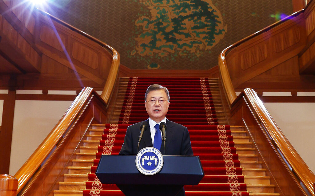 Moon Jae-in pide reiniciar diálogo con Corea-del-Norte en despedida ...